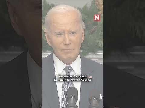 Biden: Assad Regime Toppled Because Russia and Iran 'Are Far Weaker'