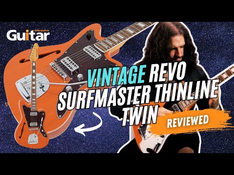 Vintage REVO Series 'Surfmaster' Thinline Twin Electric | Reverb
