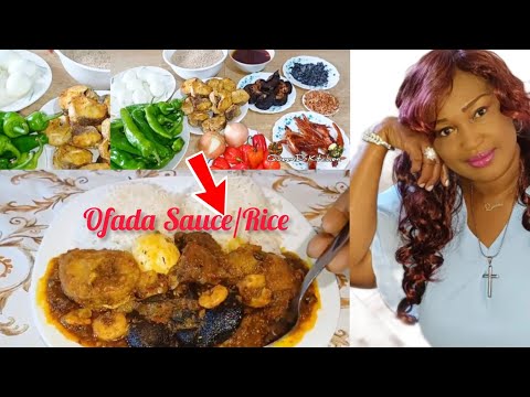 HOW TO MAKE AUTHENTIC OFADA STEW AND OFADA RICE| STEP BY STEP RECIPES | NIGERIAN FOOD
