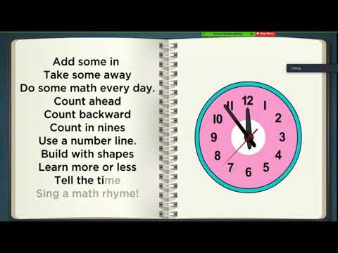 CLASS-2, ENGLISH, CHAPTER- SIGN A MATH RHYME as on 13-07-2020