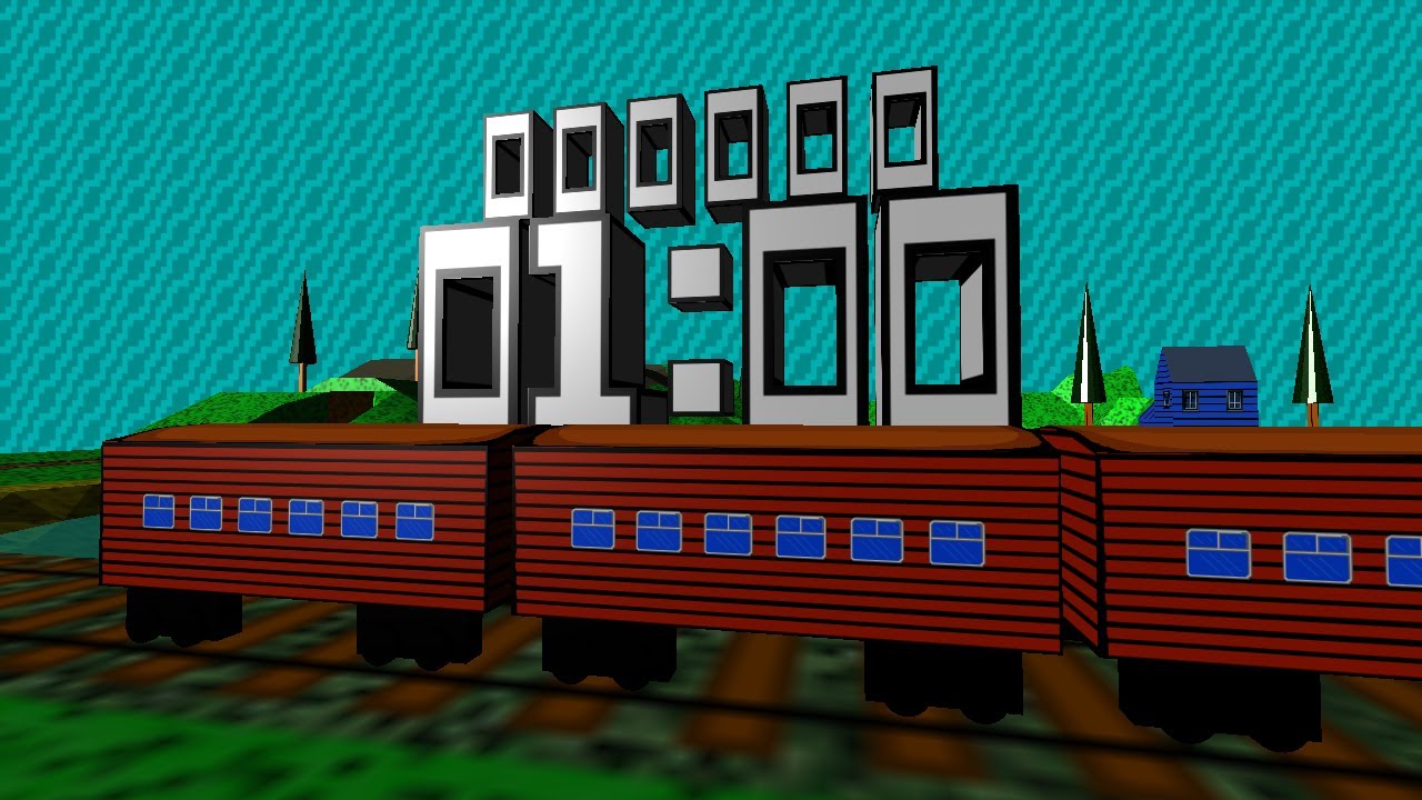 1 minute count down - timer train