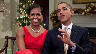 The Obamas’ Adorable Christmas Message