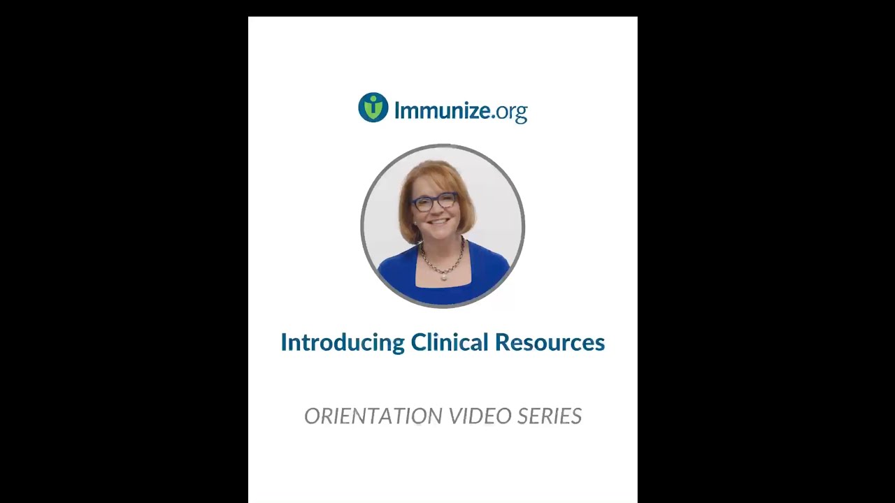 Orientation Video Series: Introducing Clinical Resources (mobile view)