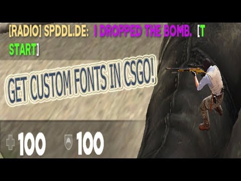 Steam Community :: Video :: CUSTOM FONTS IN CSGO!?!?