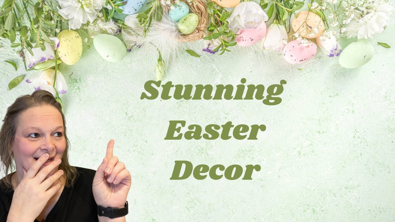 Must see high-end Easter Decor | Easter Bunny Decor | Easter Egg Decor 
