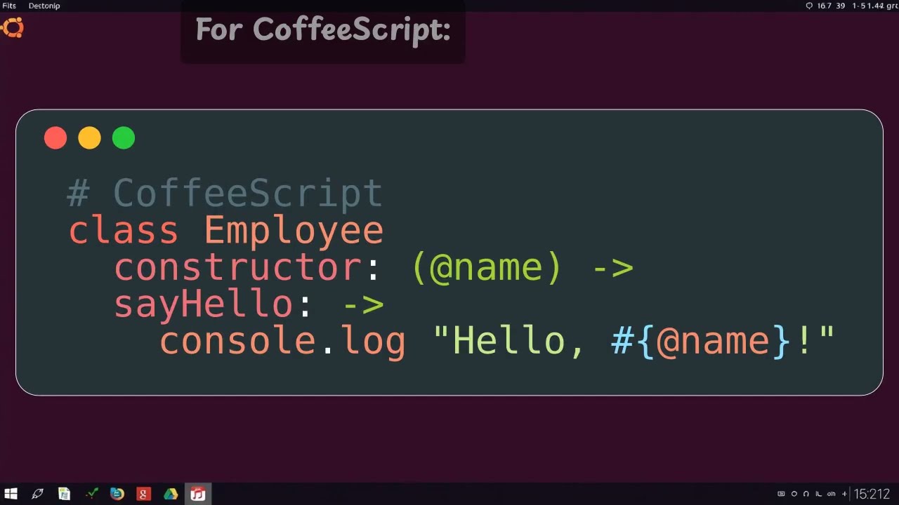 TypeScript vs JavaScript vs CoffeeScript