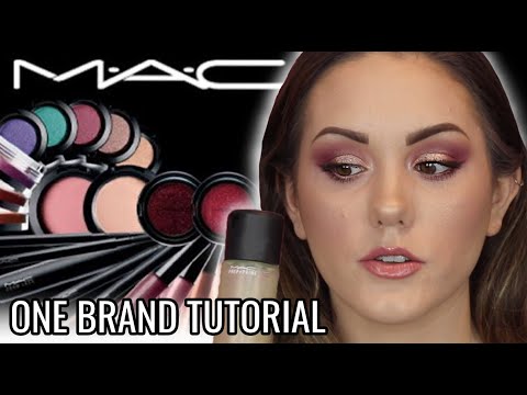 FULL FACE OF MAC COSMETICS | ONE BRAND TUTORIAL