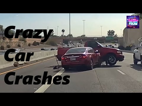 Crazy Car Crash Compilation 2024 | #001