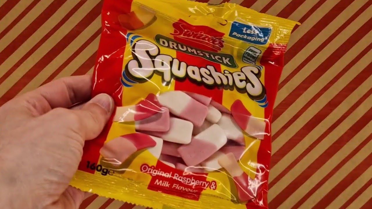 Swizzels Drumstick Squashies Original Raspberry & Milk Flavour - Random Reviews