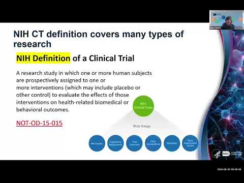 Webinar: NIH's Definition of a Clinical Trial