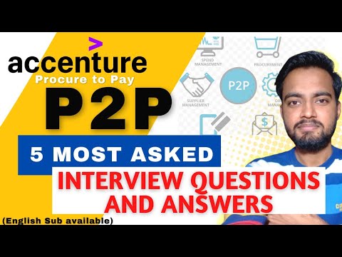 Accenture P2P Interview Question & Answers | Procure to Pay Interview | P2P Cycle | Accounts Payable