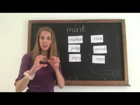 Blue Class Wk 4 Spelling - suffix -ment