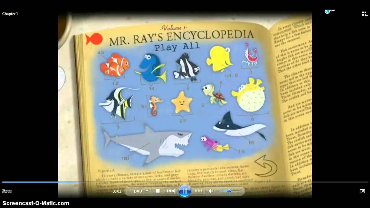 Finding Nemo - Easter Eggs (Disc 2)