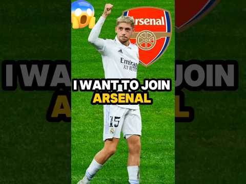 Valvarde Wants To Leave Real Madrid And Want To Go Arsenal#football #shorts