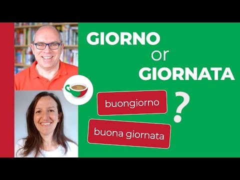 The difference between GIORNO and GIORNATA in Italian