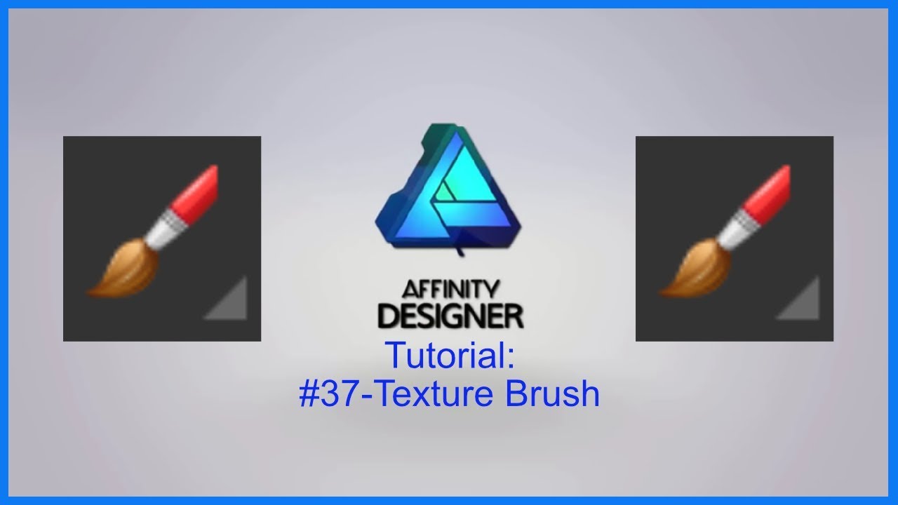 Affinity Designer Tutorial #37-Texture Brush