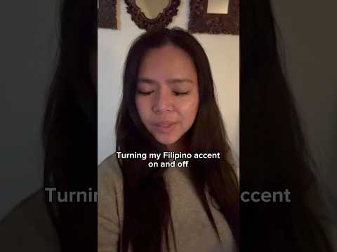 Turning my Filipino accent on and off ๐ #comedy #funny #meme #pinoy