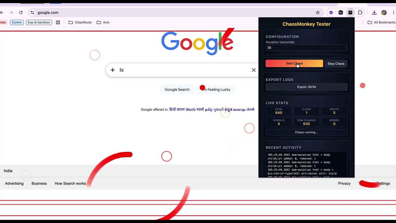 Monkey Testing Your Website with Gremlins.js | Chaos Monkey Chrome Extension Demo