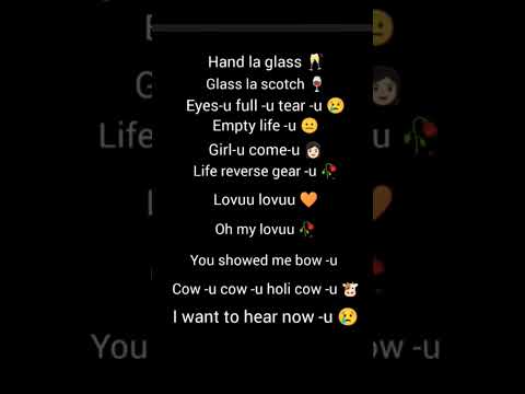 why is kolaveri kolaveri di | song lyrics | @lyricsonly