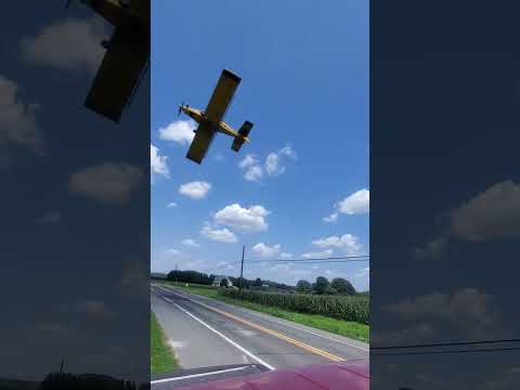 Look Out!!! Crop duster in Delaware