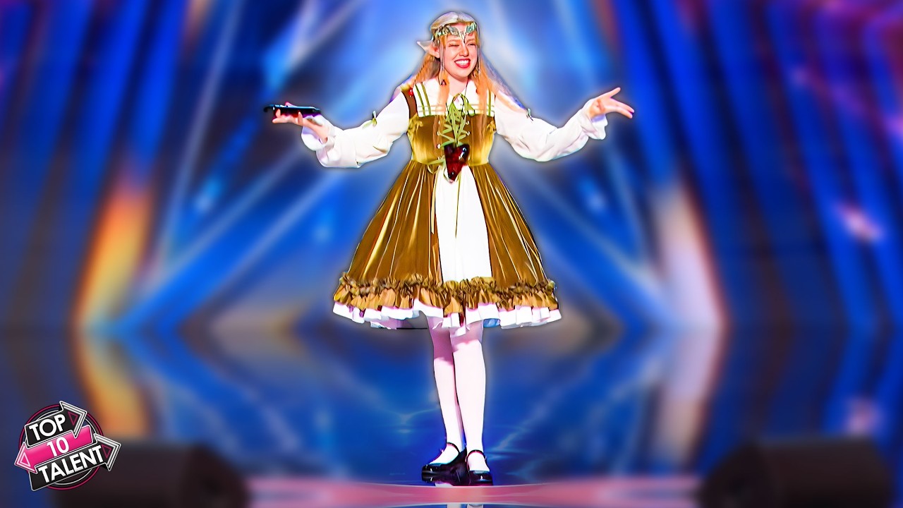 Her Costume Confused Them... But Her Voice – STUNNING! 🤩