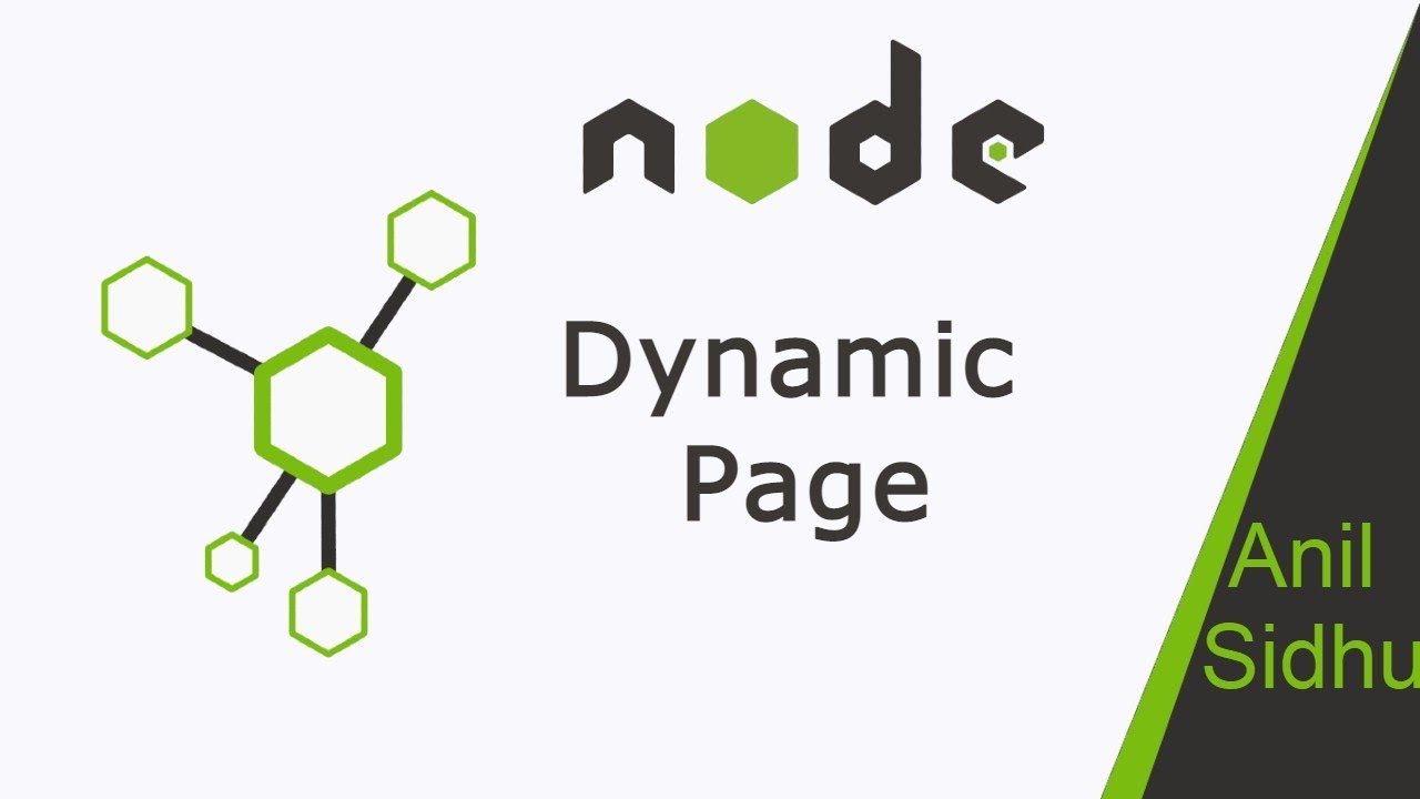 Node JS in tutorial # 24 Dynamic Page with ejs