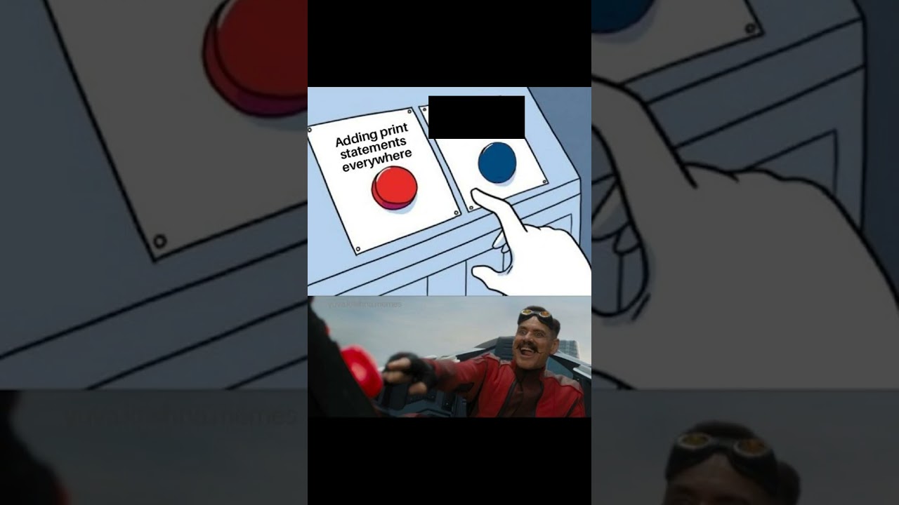 Who even needs a debugger? #programmerhumor #shorts #short