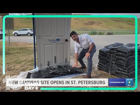 Take a look at Pinellas County's new sandbag site ahead of hurricane season