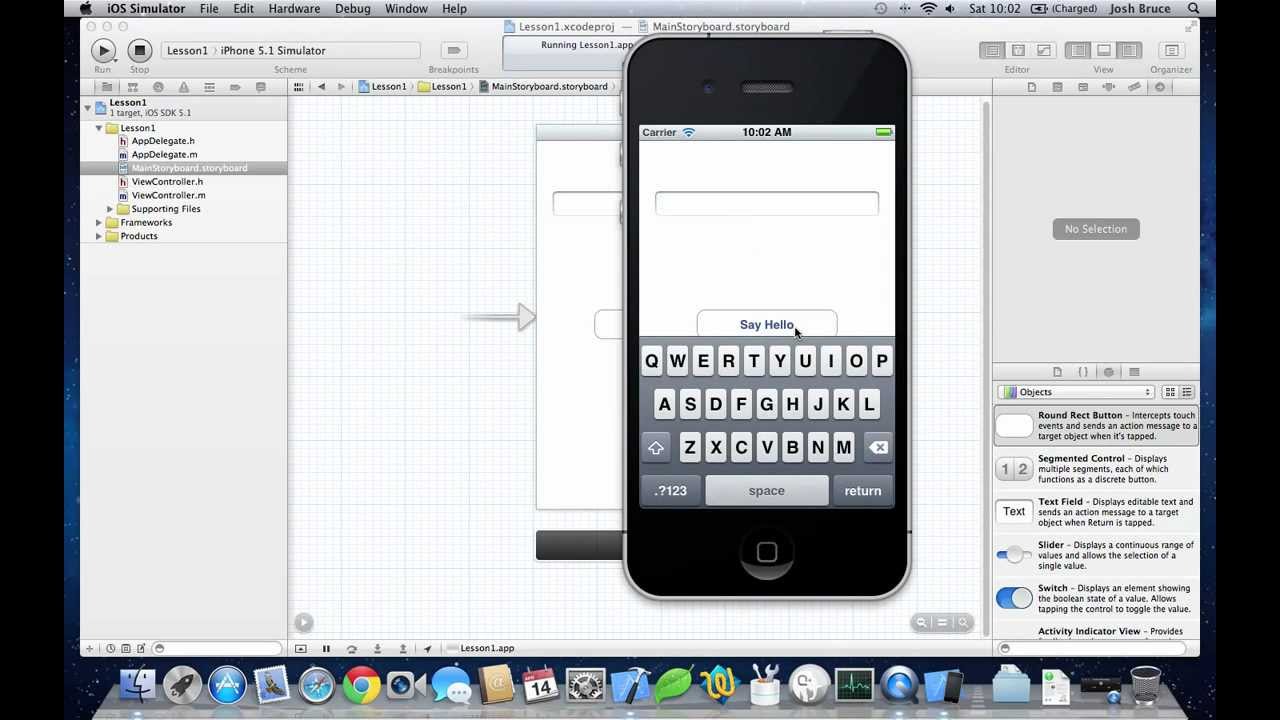 Xcode 4.3 Tutorial - Labels and Textfields