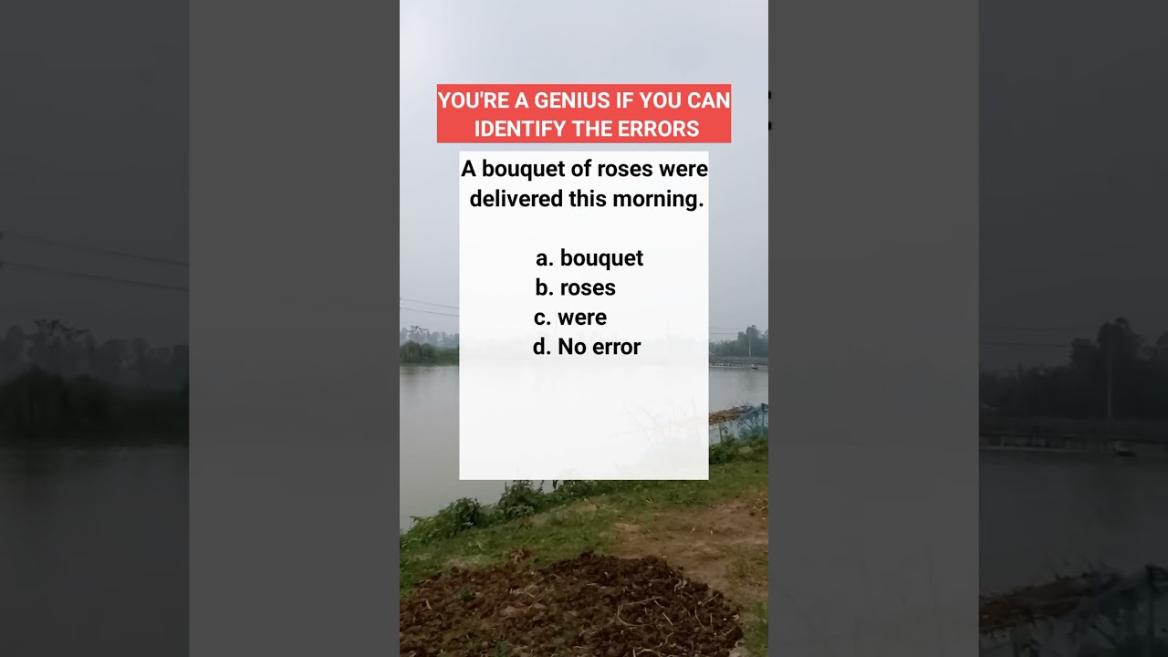 When the subject is singular and followed by a plural phrase, #teacherg #englishgrammar