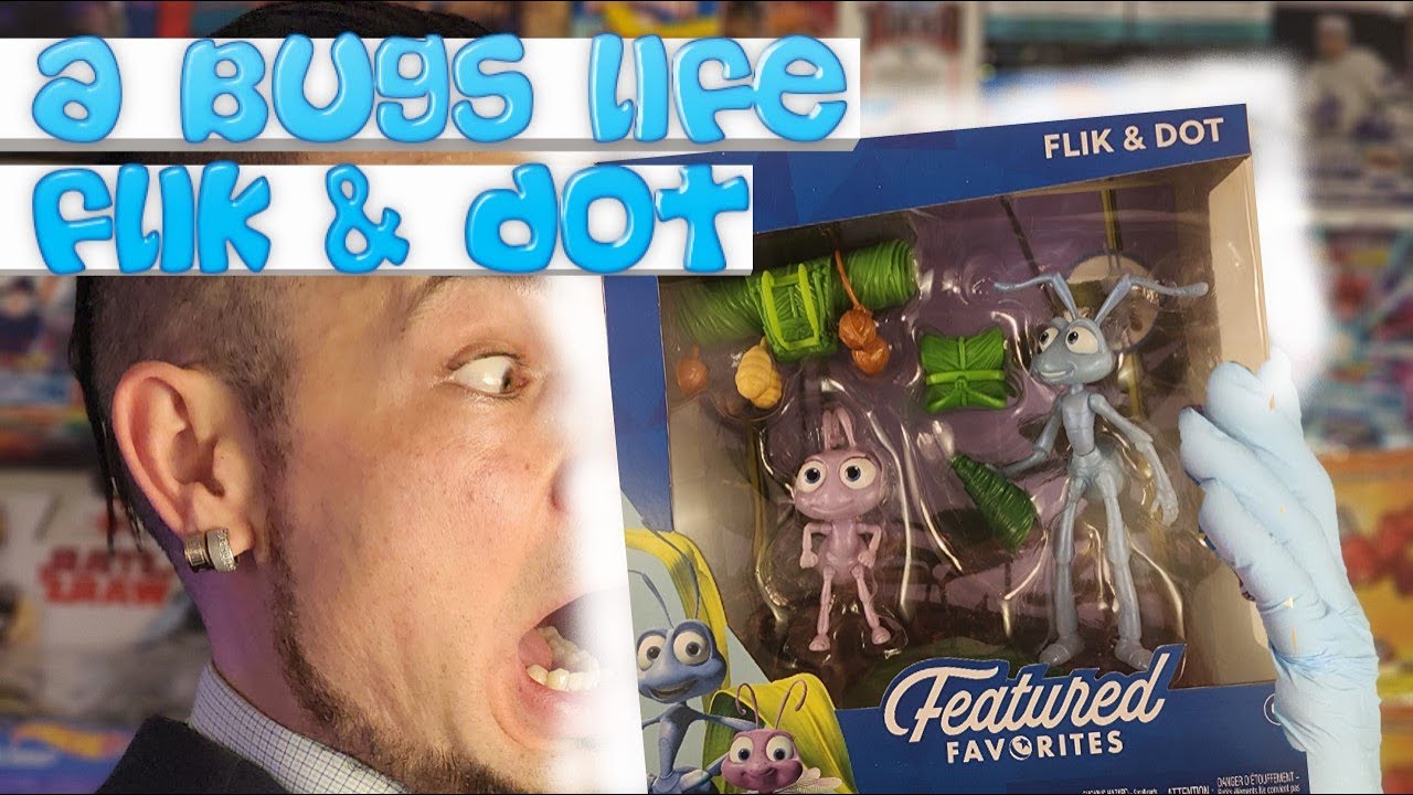 Disney Toy Unboxing - A Bugs Life - FLIK AND DOT - TOY SET UNBOXING!
