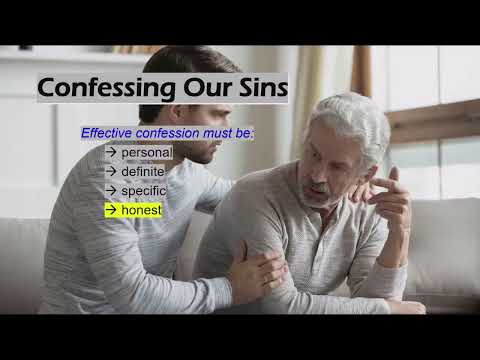 Confessing Our Sins – Collegevue church of Christ