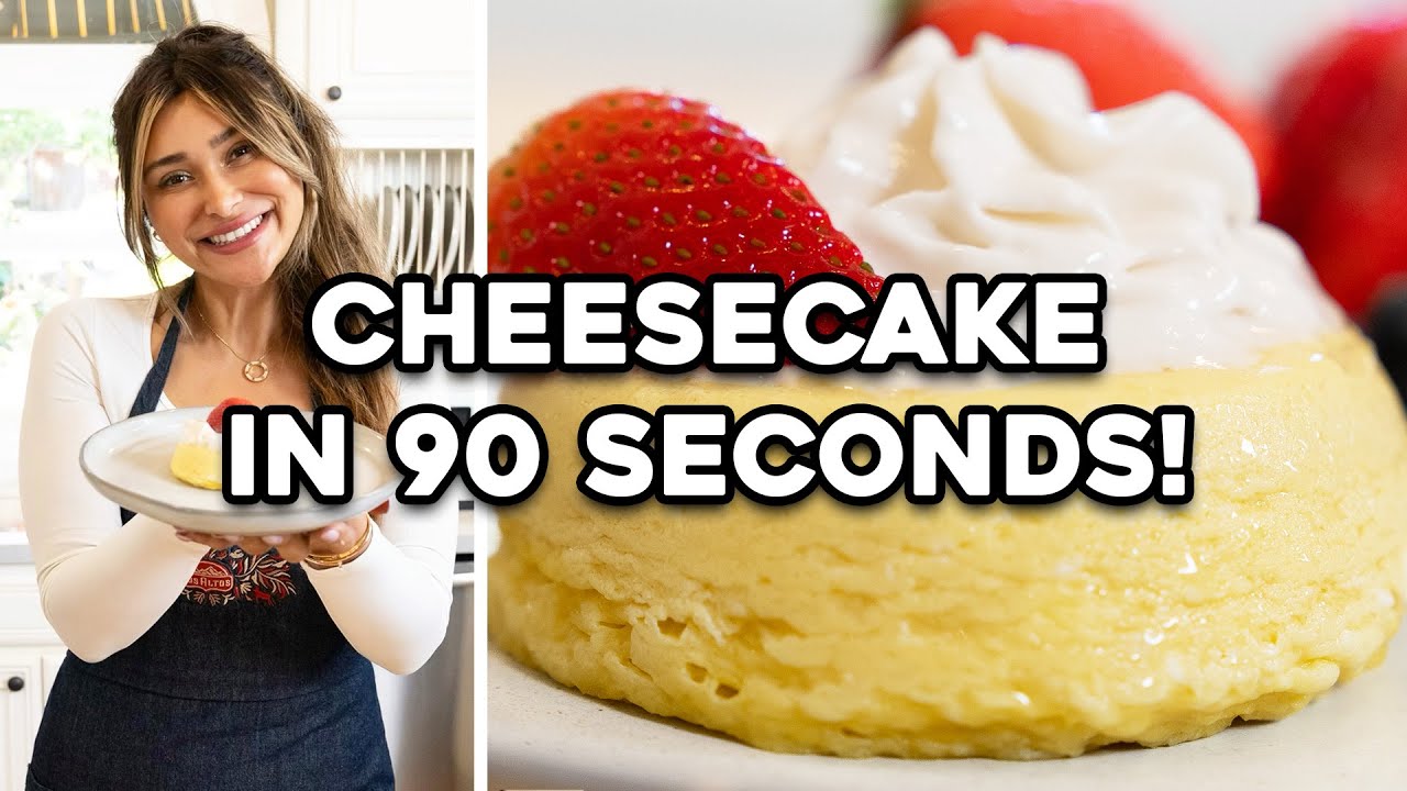 Low Carb No Bake Cheesecake in Seconds | Healthy Dessert For Weight Loss