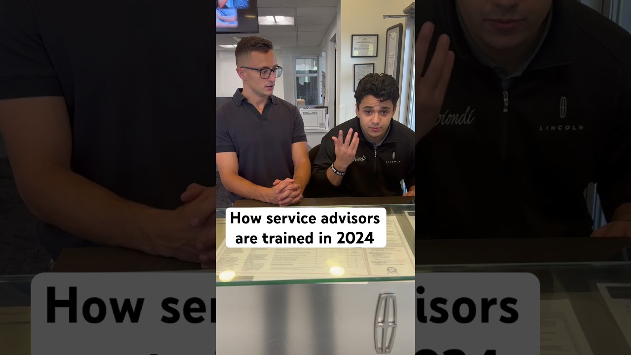 Service advisor training in 2024 #cardealer #funny #carsales #carsalesmantips #mechanic