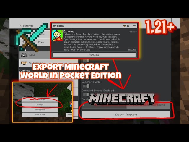 ExpoWoo Minecraft Mod