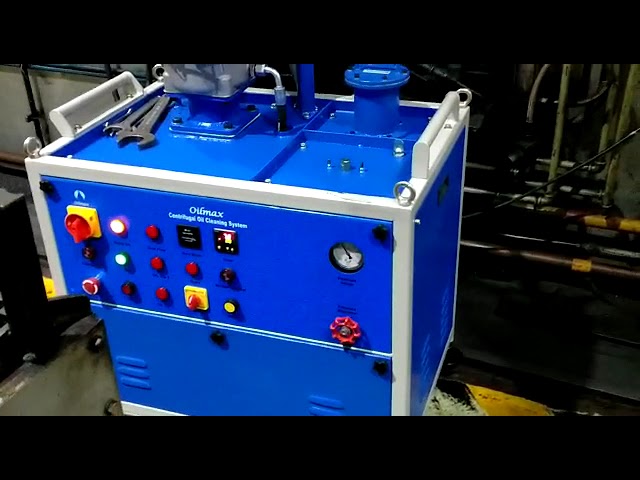 Oil Cleaning System - Automatic Oil Centrifuging Machine / Oil Recovery ...