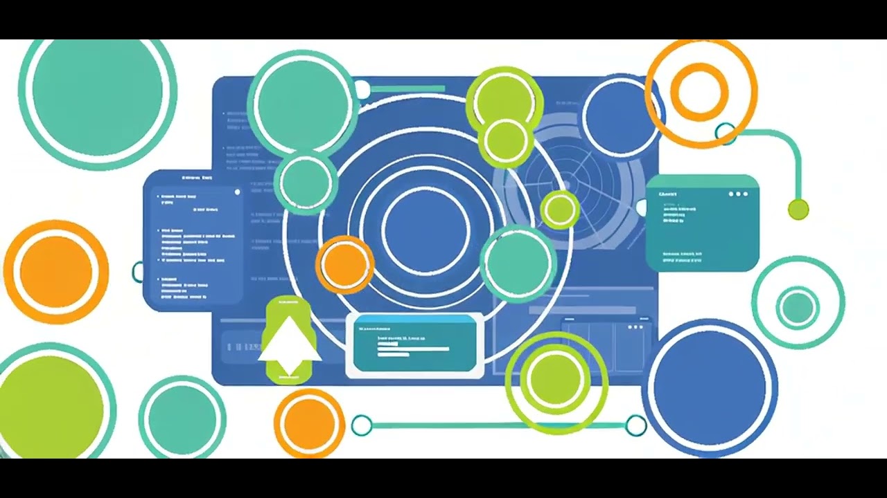 Adept Technology logo transforms into a working dashboard
