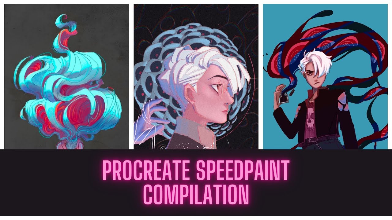 Procreate speedpaint compilation One!