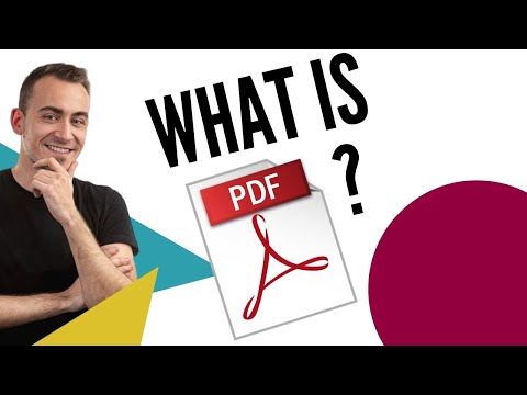 What is a PDF file? (and what it is used for)