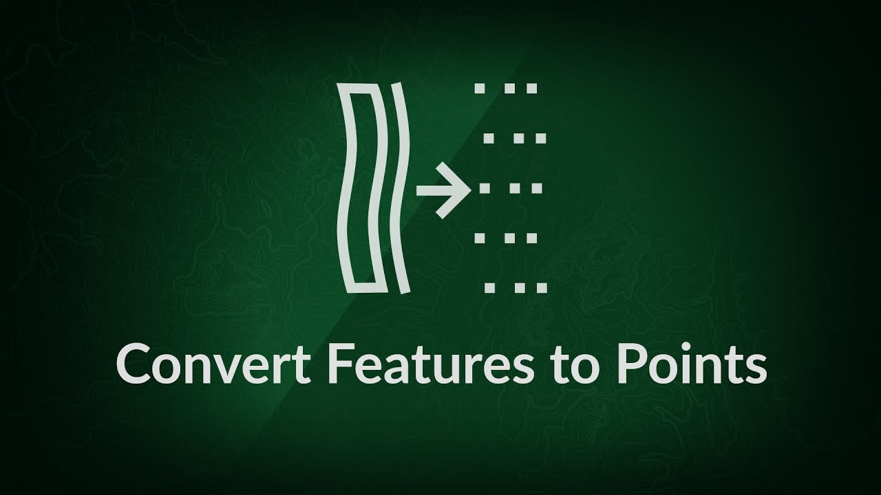 Convert Features to Points tool tutorial | XTools Pro, extension for ArcGIS Desktop