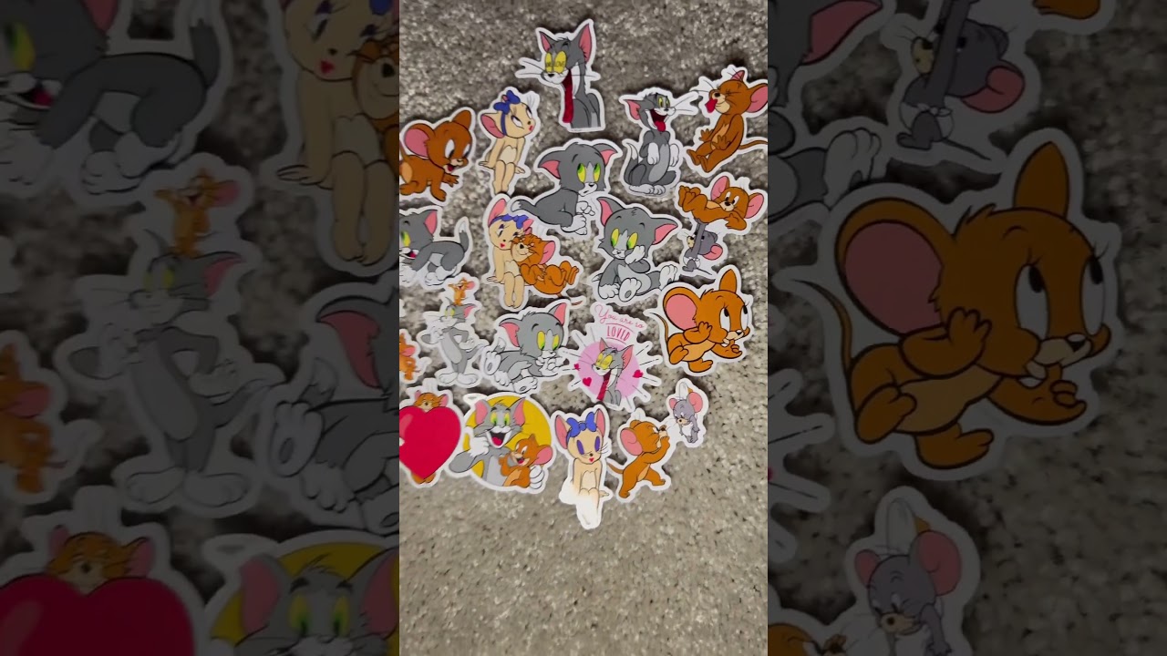 Tom & Jerry stickers #tomandjerry #cartoon #sticker #cartoonforkids