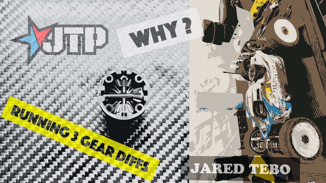 3 planetary gear 1/8 Diff Setup