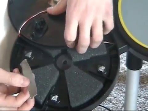 How To Repair/Fix/Mod Rock Band Drums (Coin Mod)