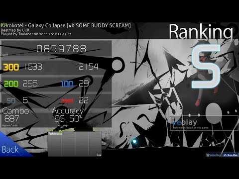 Steam Community :: Video :: 3.98⭐️ Osu!Mania Galaxy Collapse 4k (96.50%)