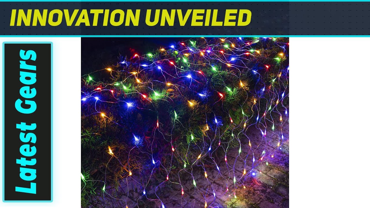 Dazzle Bright Christmas Net Lights: The Ultimate Outdoor Decor
