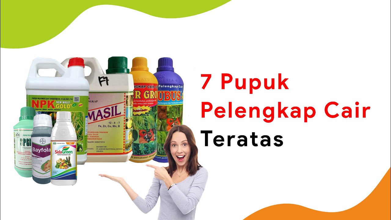 7 Pupuk Pelengkap Cair, Pupuk Cair 30 Ribuan Bikin Buah Lebat