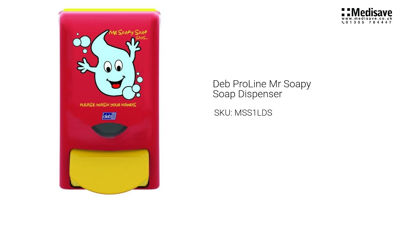 Deb ProLine Mr Soapy Soap Dispenser MSS1LDS