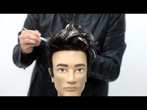 Men's Cutting for Stylists & Grey Blending + Highlighting Tutorial