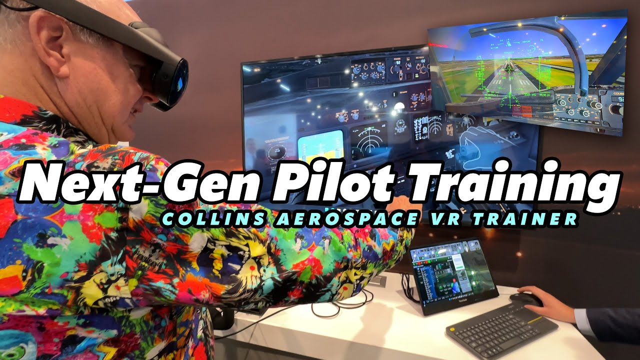 Collins HUD Virtual Reality Trainer - Next-Gen Pilot Training