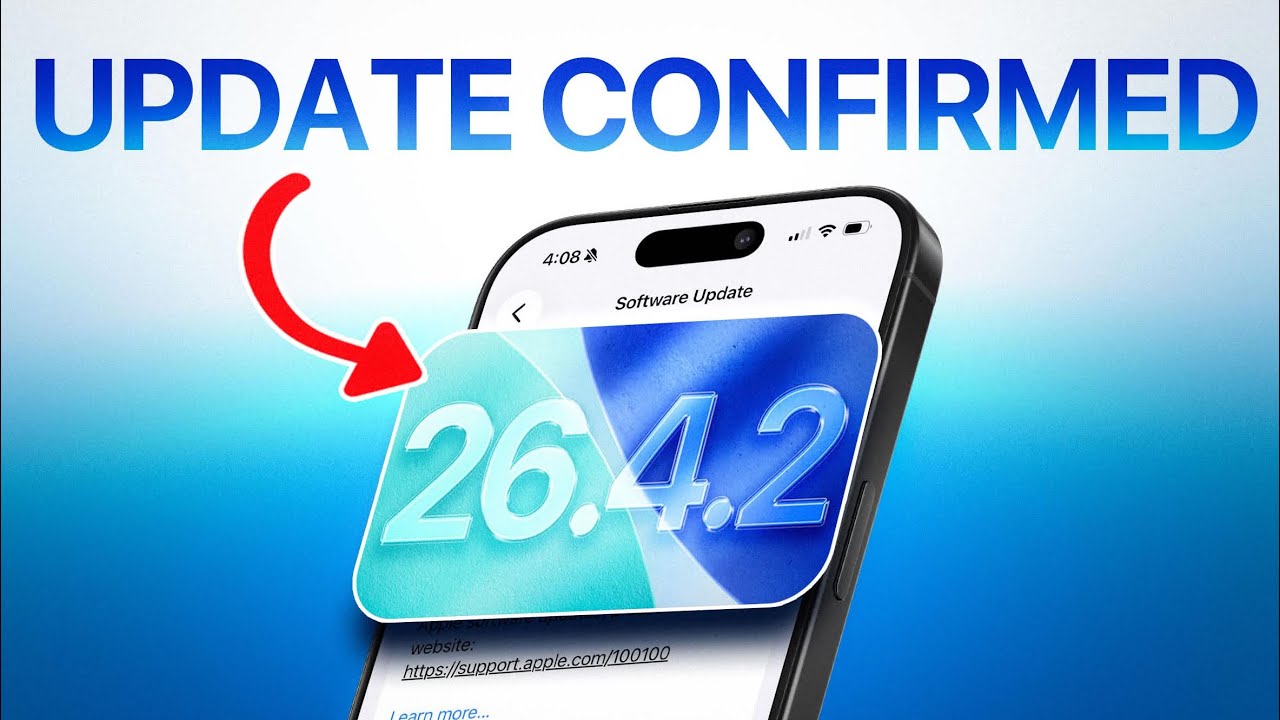 iOS 26.4.2 - *UPDATE* NOW Available! 